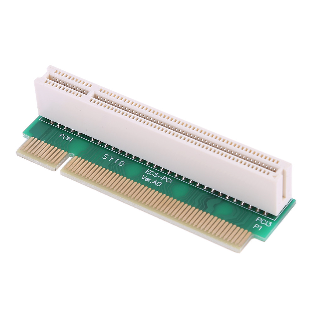 PCI Male to Female 32Bit 90 Degree Right Angle Riser Extension Card ...