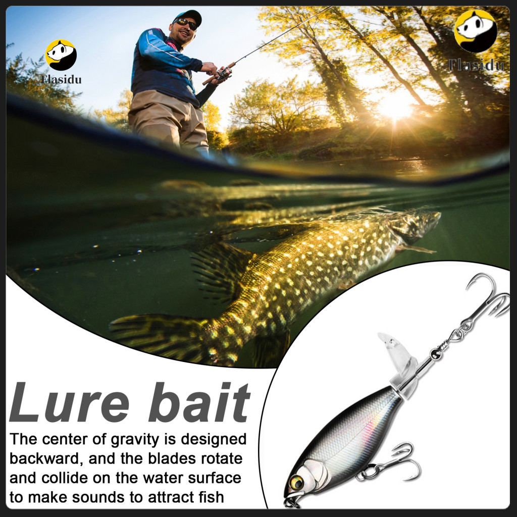 Saltwater Fishing Lure Durable Fishing Lure Realistic Topwater Fishing ...