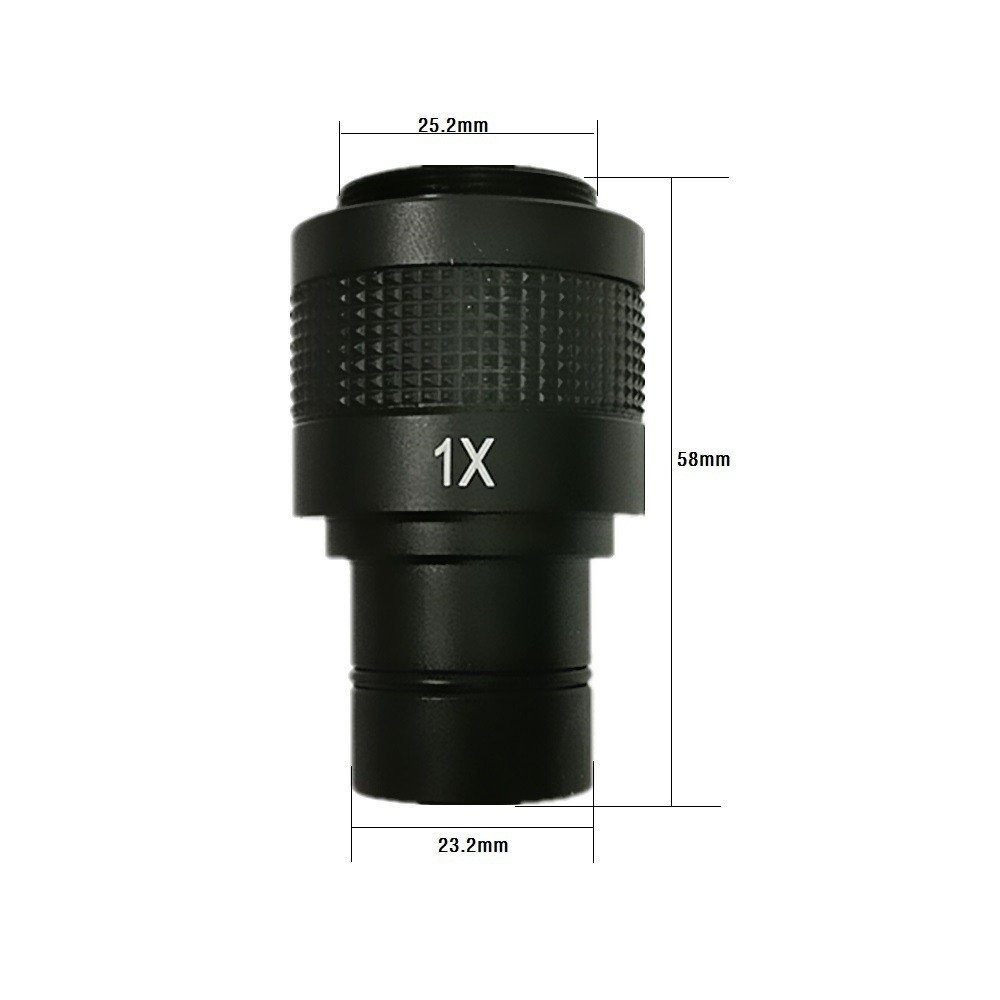 Microscope Camera Industrial Camera 1X Times ccd Interface Adapter ...