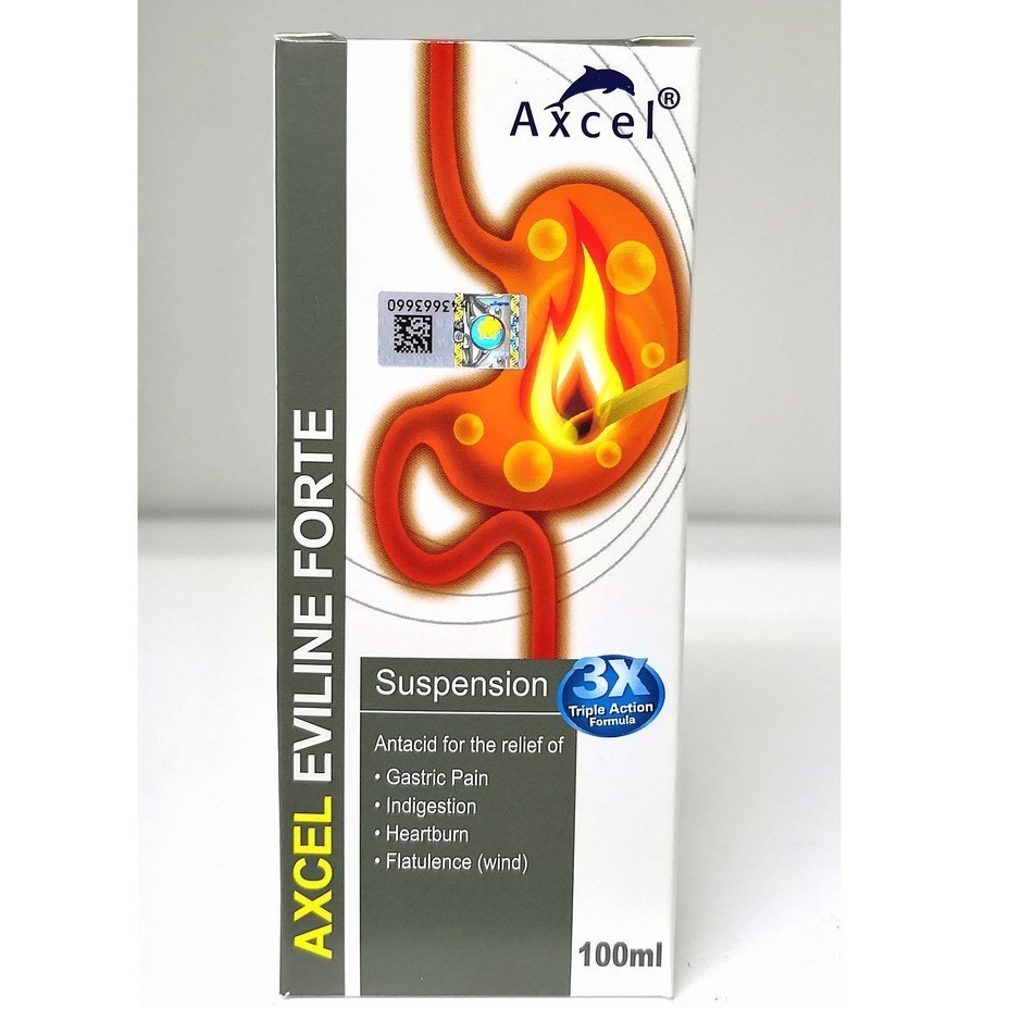 AXCEL EVILINE FORTE SUSPENSION 100ML (EXP:01/2026) | Shopee Malaysia