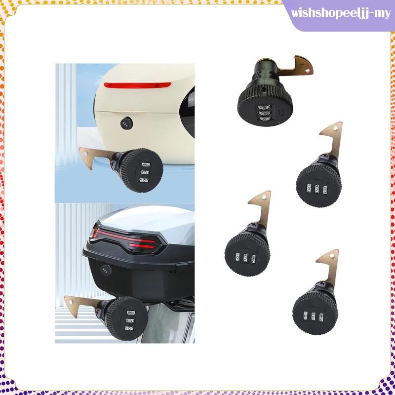 [WishshopeeljjMY] Trunk Lock Cylinder Motorcycle Trunk Box Lock ...