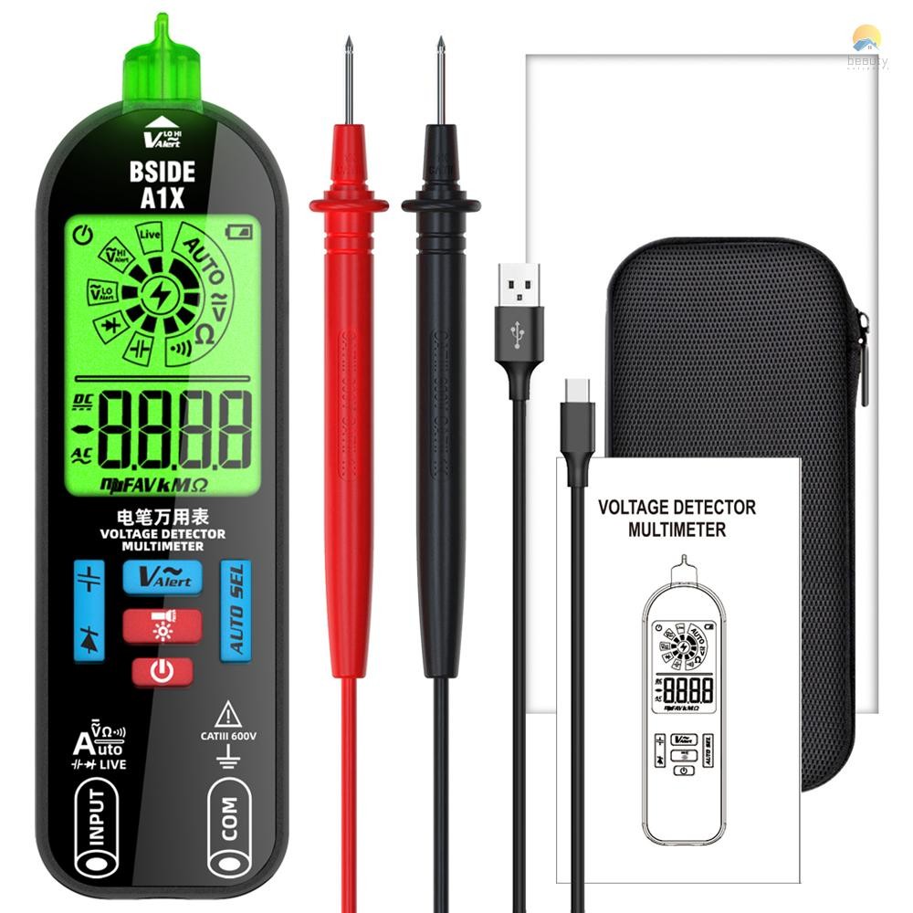 Multimeters BSIDE Handheld Digital Multimeter Electric Test Pen ...
