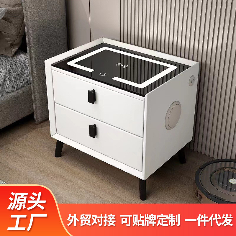 Kabinet sisi katil pintar, kabinet penyimpanan gaya krim, kabinet ...