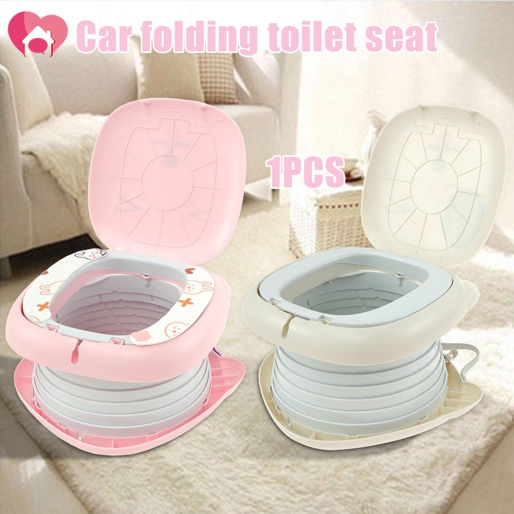 Portable Potty Travel Potty with Anti-slip Bottom Curve Design Foldable ...