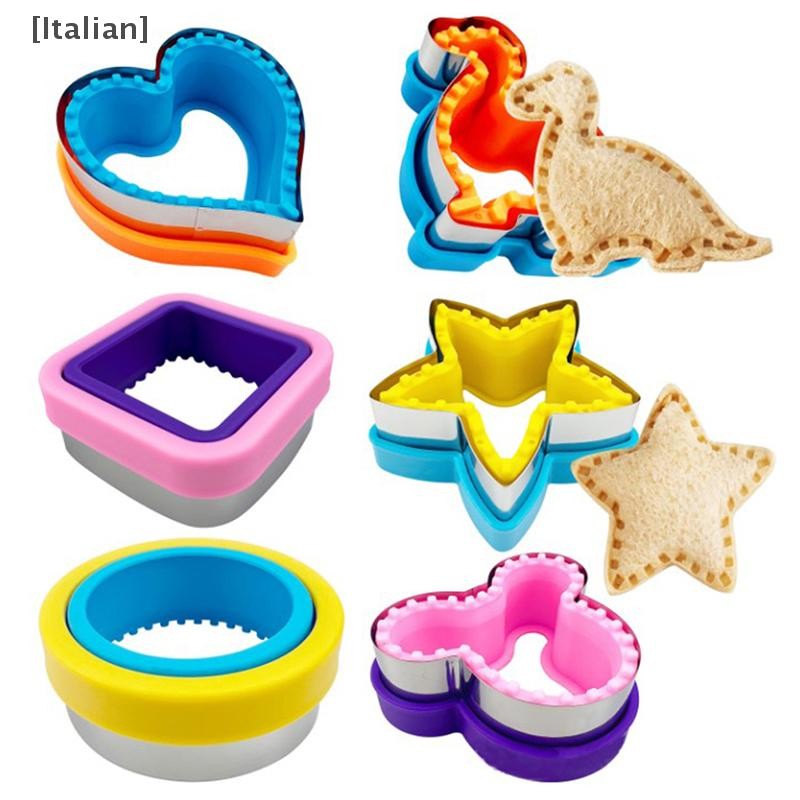 Italian Sandwich Cutter and Sealer Set for Children Kids DIY Cookies ...