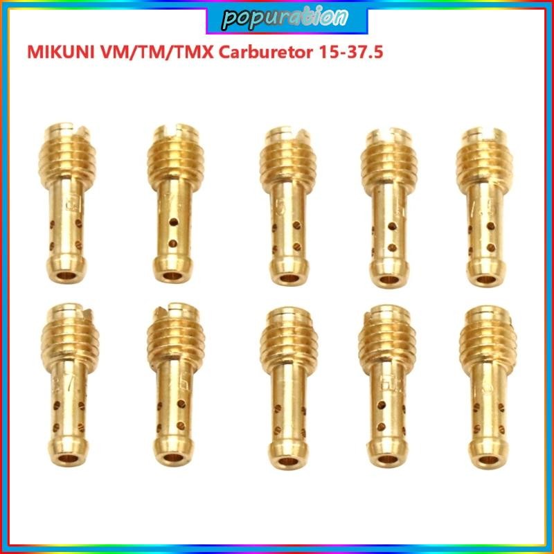 POP Motorcycle Carburetor Main Jets Injector Nozzle 8 Bleed Holes Pilot ...