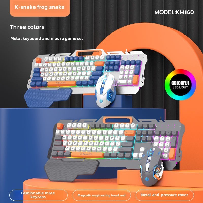 Viper KM160 Mechanical Feeling Keyboard Mouse Suit Wired E-Sports ...
