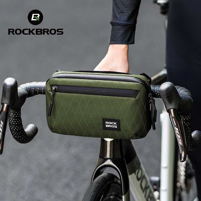 ROCKBROS Bicycle Handlebar Bag Front Cover Road Bike MTB Bag Hanging ...