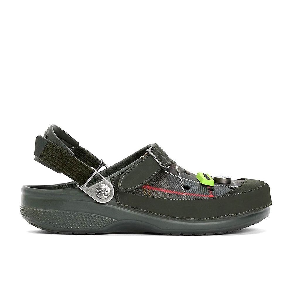 Barbour x Crocs Classic Clog Olive Unused | Shopee Malaysia