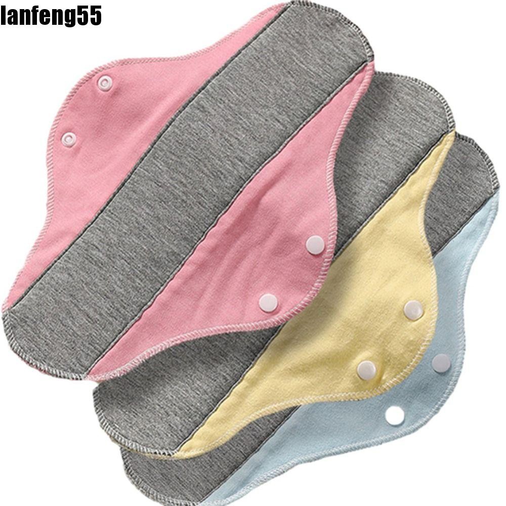 LANFENG Menstrual Cloth Pads, Washable Reusable Sanitary Napkin, Diaper ...