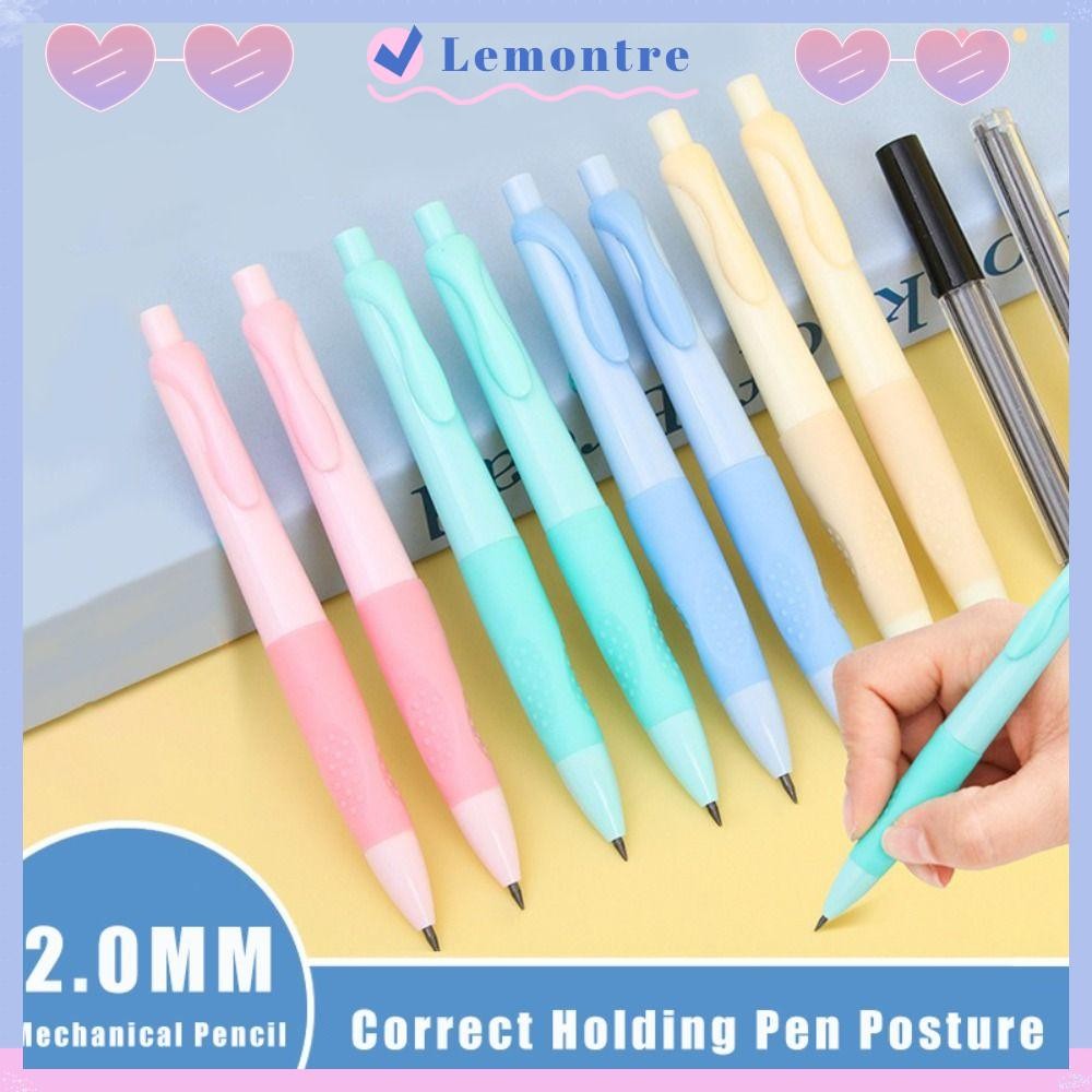 LEMONTRE Mechanical Pencils, HB 2.0mm Propelling Pencil, with Sharpener ...