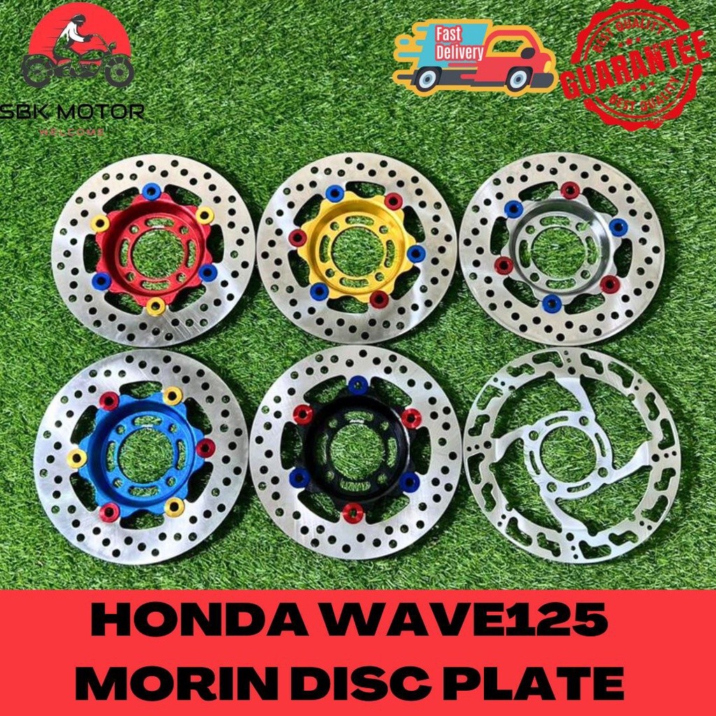 🔥【SBK MOTOR】Thai MORIN Brake Disc 220MM | Honda Wave125 Front Disc ...