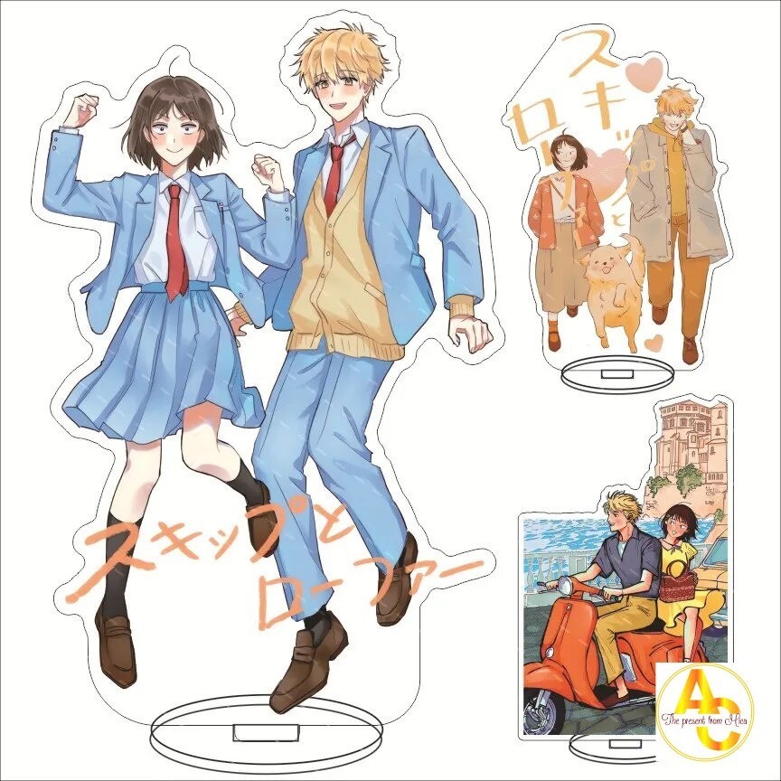 Standee model Skip and Loafer Acrylic Stand Shima Sousuke Iwamura ...