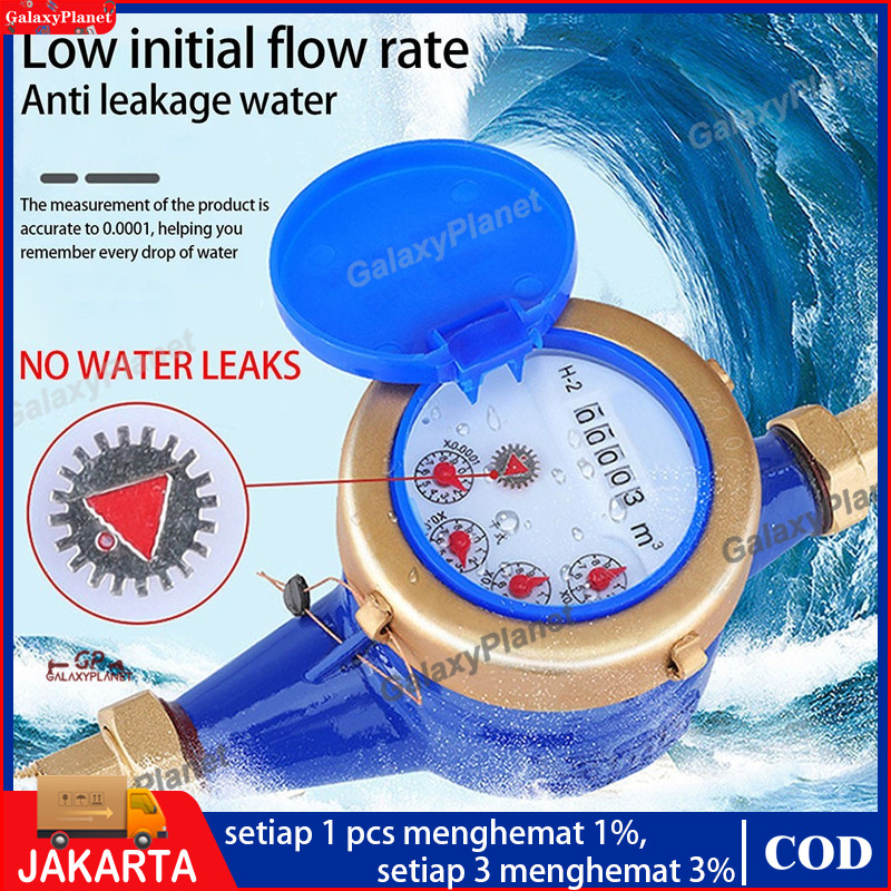 Original SNI PDAM Standard Iron Body AMNB Water Meter | Shopee Malaysia