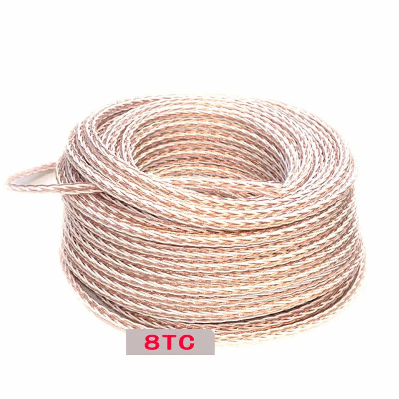 Per Meter HIFI Kimber Kable 8TC 7N OCC Pure Copper Speaker Cable Hi-End ...