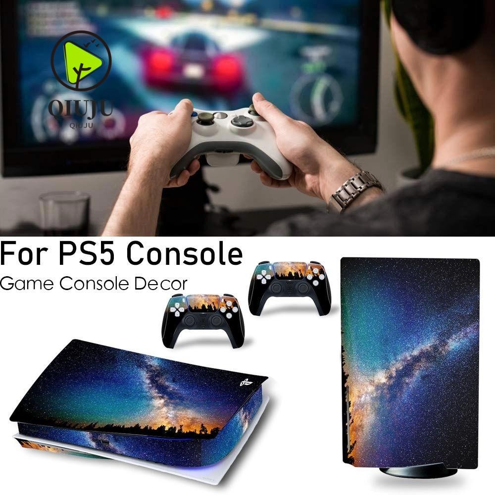 QIUJUU Sticker Decal for PS5 Full Set Game Console Decor for PS5 ...