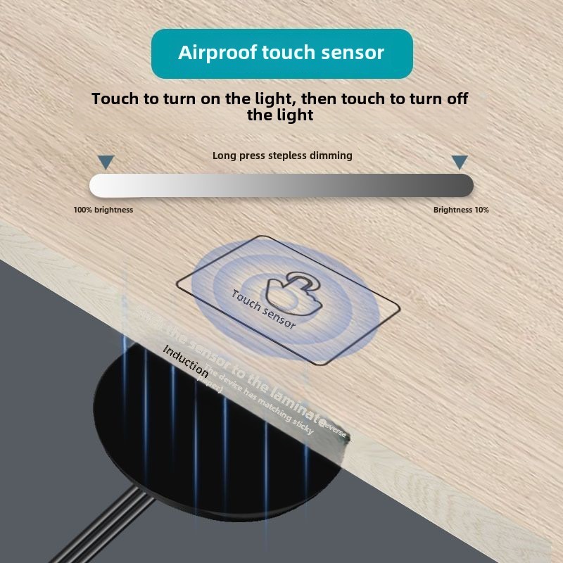 12v Touch Sensor Dimming Hand Sweep Induction led Light Strip Switch ...