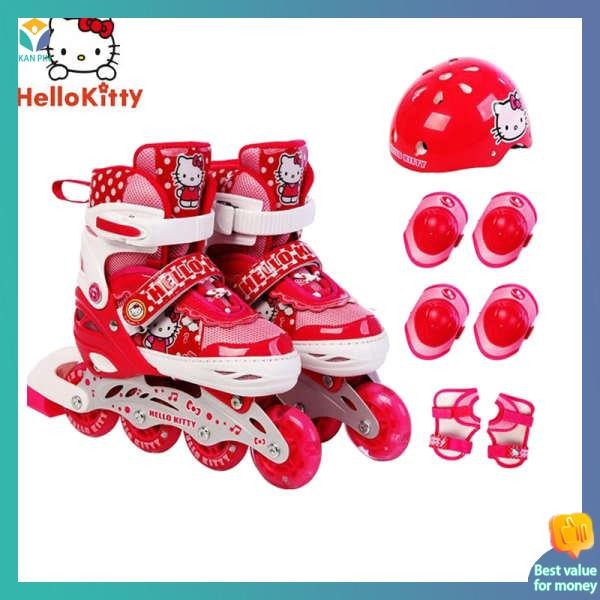 kasut roda viral kasut roda Disney Ice Skates Kanak-kanak Set Penuh ...