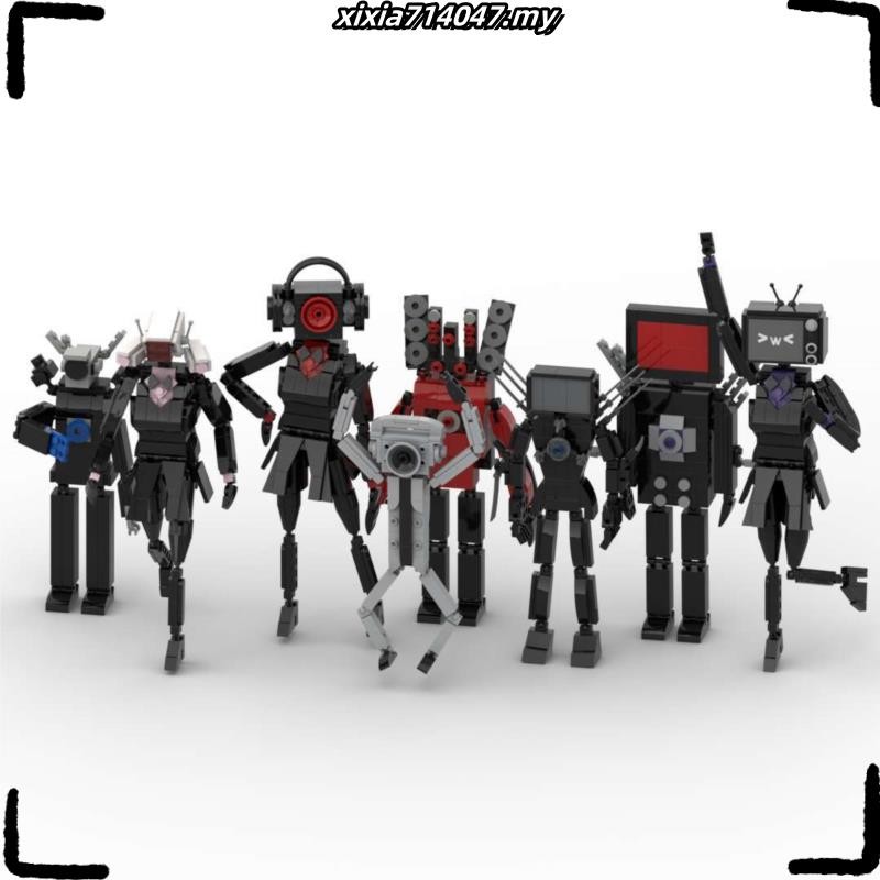 Compatiable With Lego Titan Skibidi toilet Moc building block Update Titan Cameraman Skibidi ...