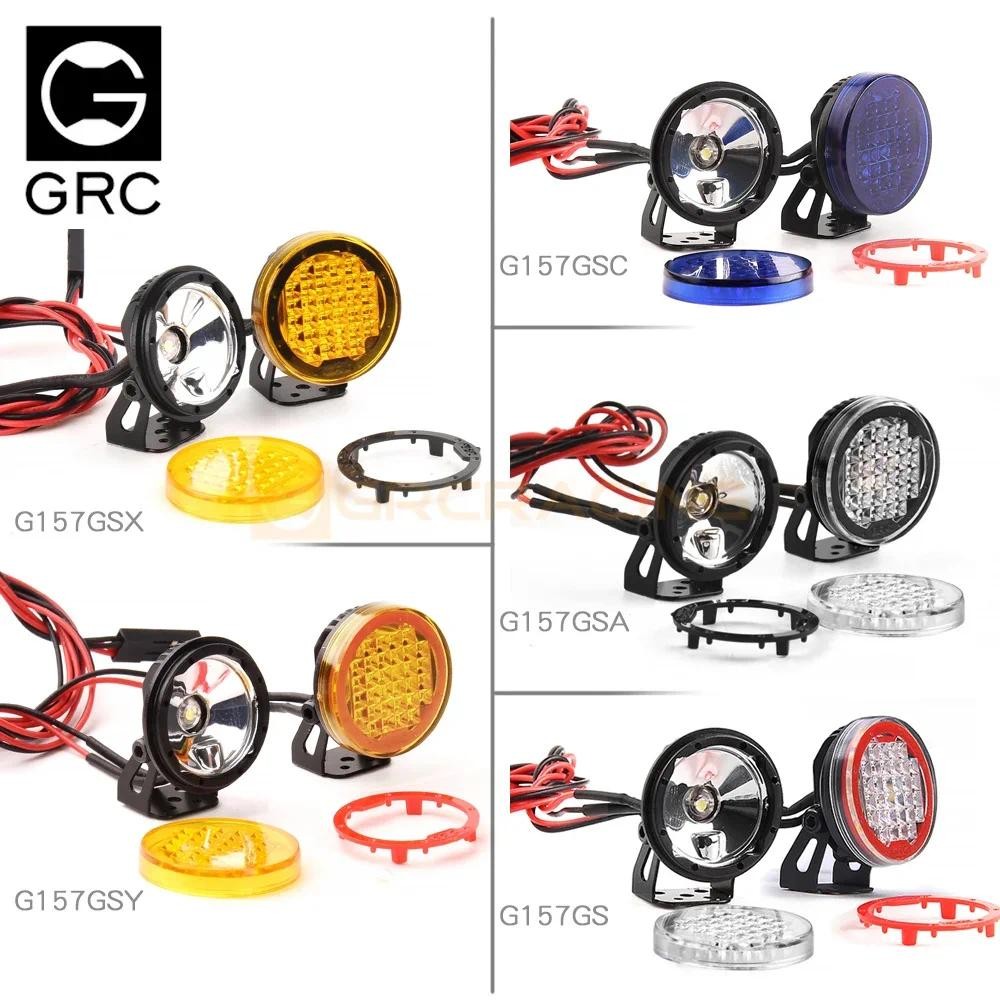 GRC 1/8 1/10 1/18 RC Car LED Light Simulation Climbing 22mm Circular ...