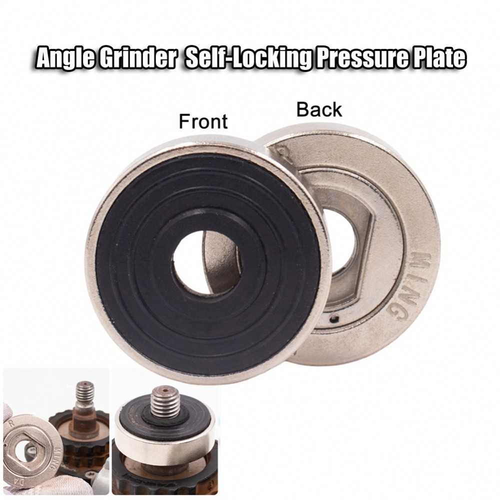 Self-Locking Flange Nut Easy Installation And Use Enhanced Grinding Efficiency | Shopee Malaysia