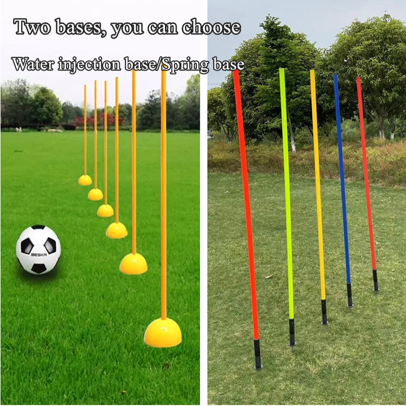 Football Door Pole Training Tool Sign Obstacle Marker Rod Multi ...