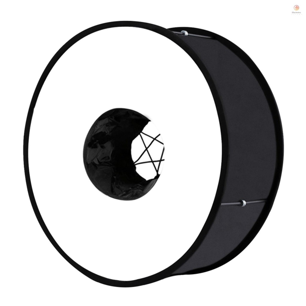 PULUZ 450mm Round Style Softbox Speedlight Flash Light Shoot Soft Box ...