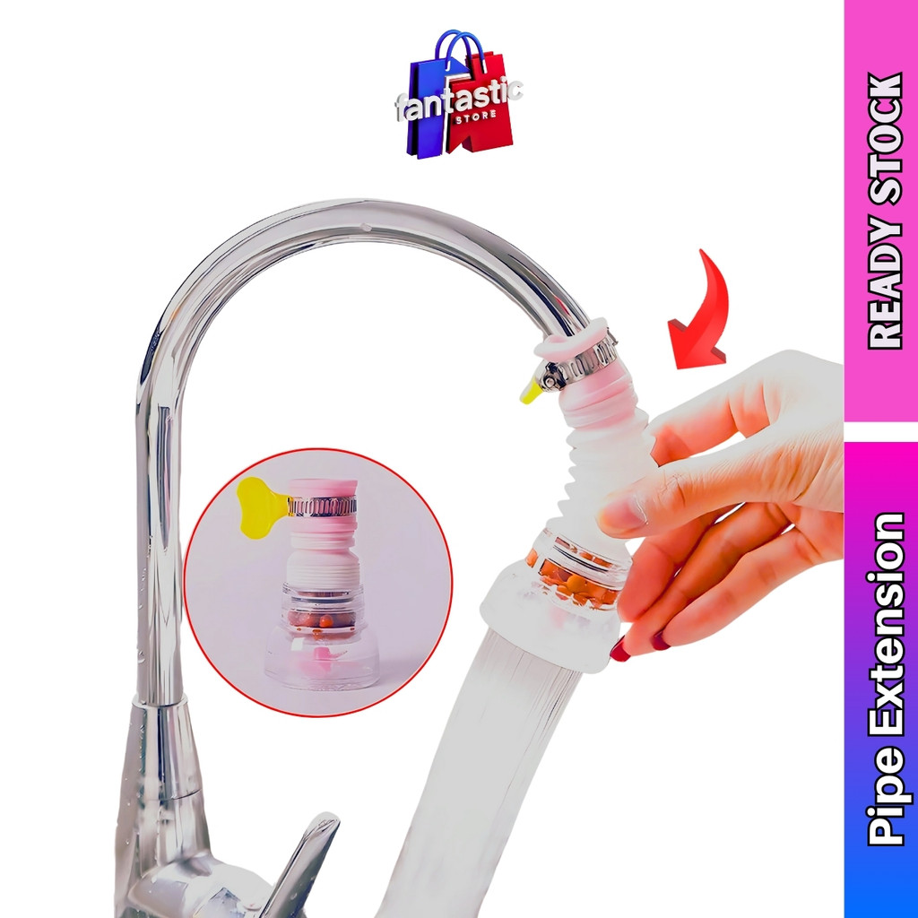 Sambungan Kepala Paip air Sinki Water Tap Filter extention Pipe Head ...