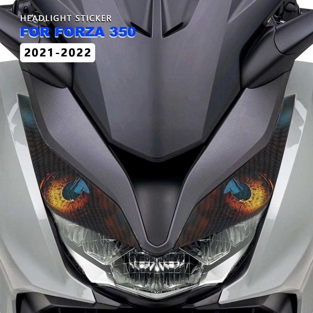 Headlight Sticker Waterproof Motorcycle Decals for Honda Forza 350 ...