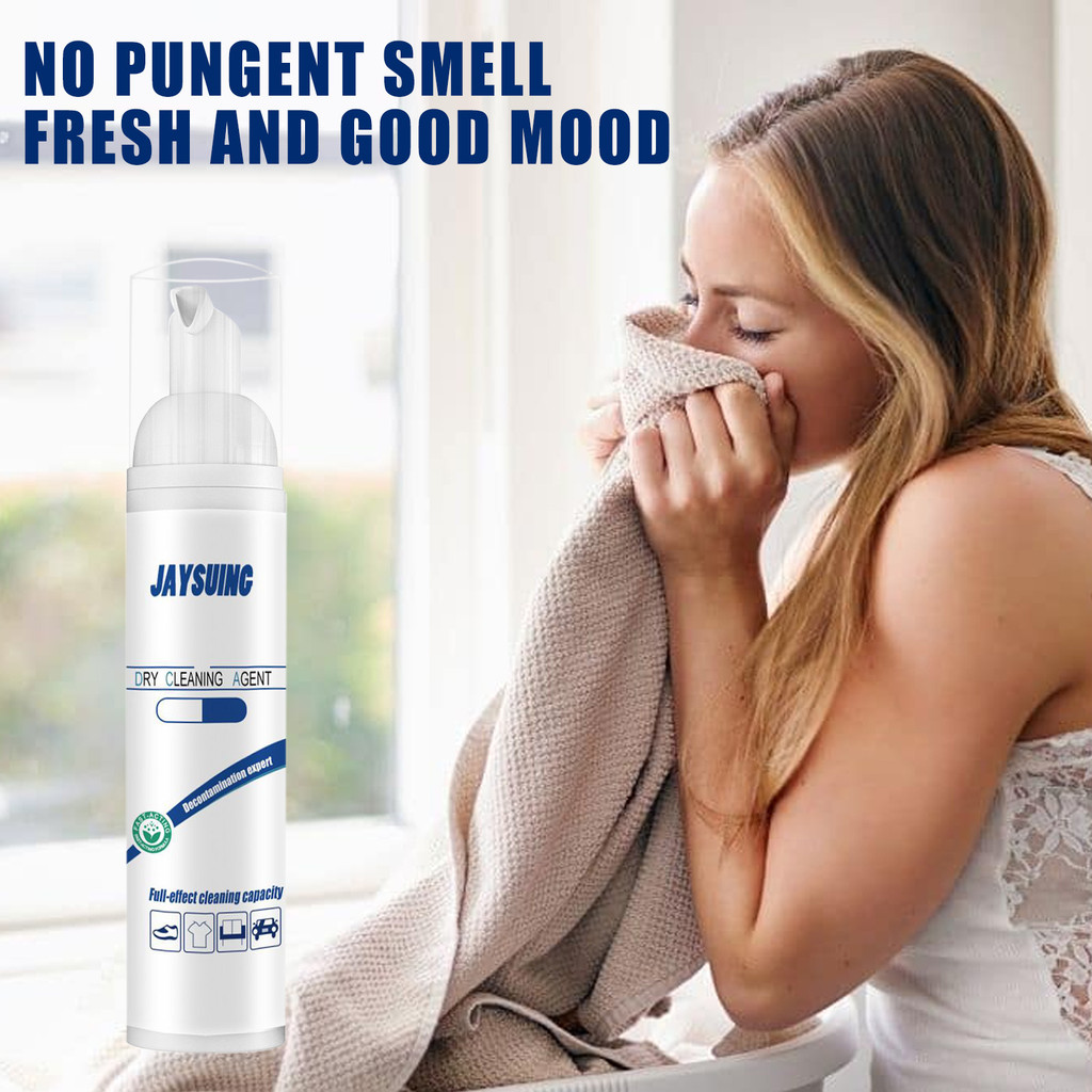 Jaysuing Foam Cleaner Clothes cleaner Down jacket Dry cleaning carpet ...