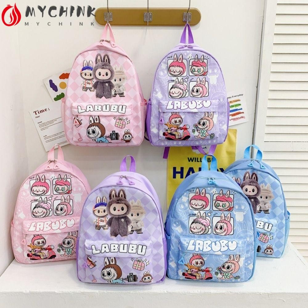 CHINK Labubu Backpack, POP MART Cute School Bags, Fashion Large ...