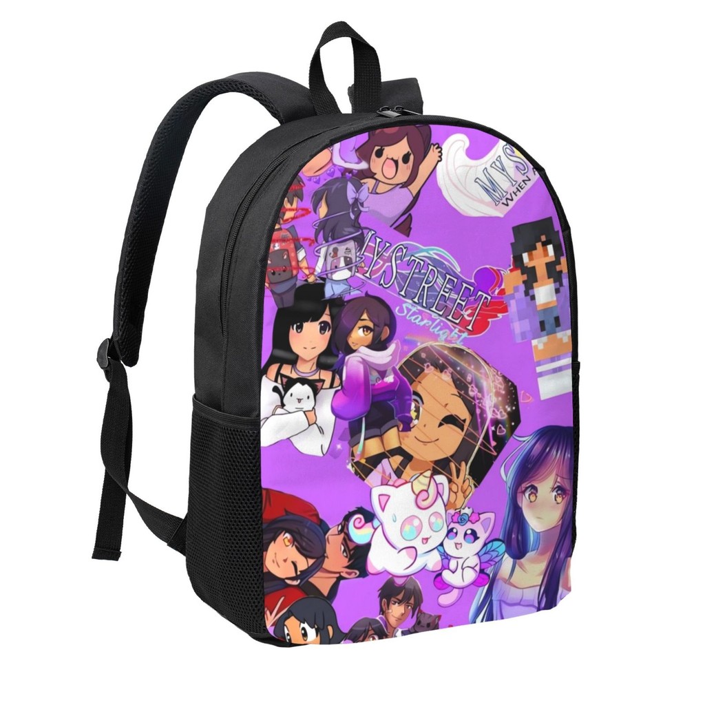 Aphmau 17in Simple Lightweight Backpack | Shopee Malaysia