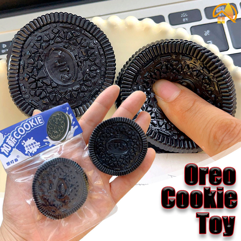 Creative Oreo Squishy Table Handmade Silicone Stress Relief Squishy ...