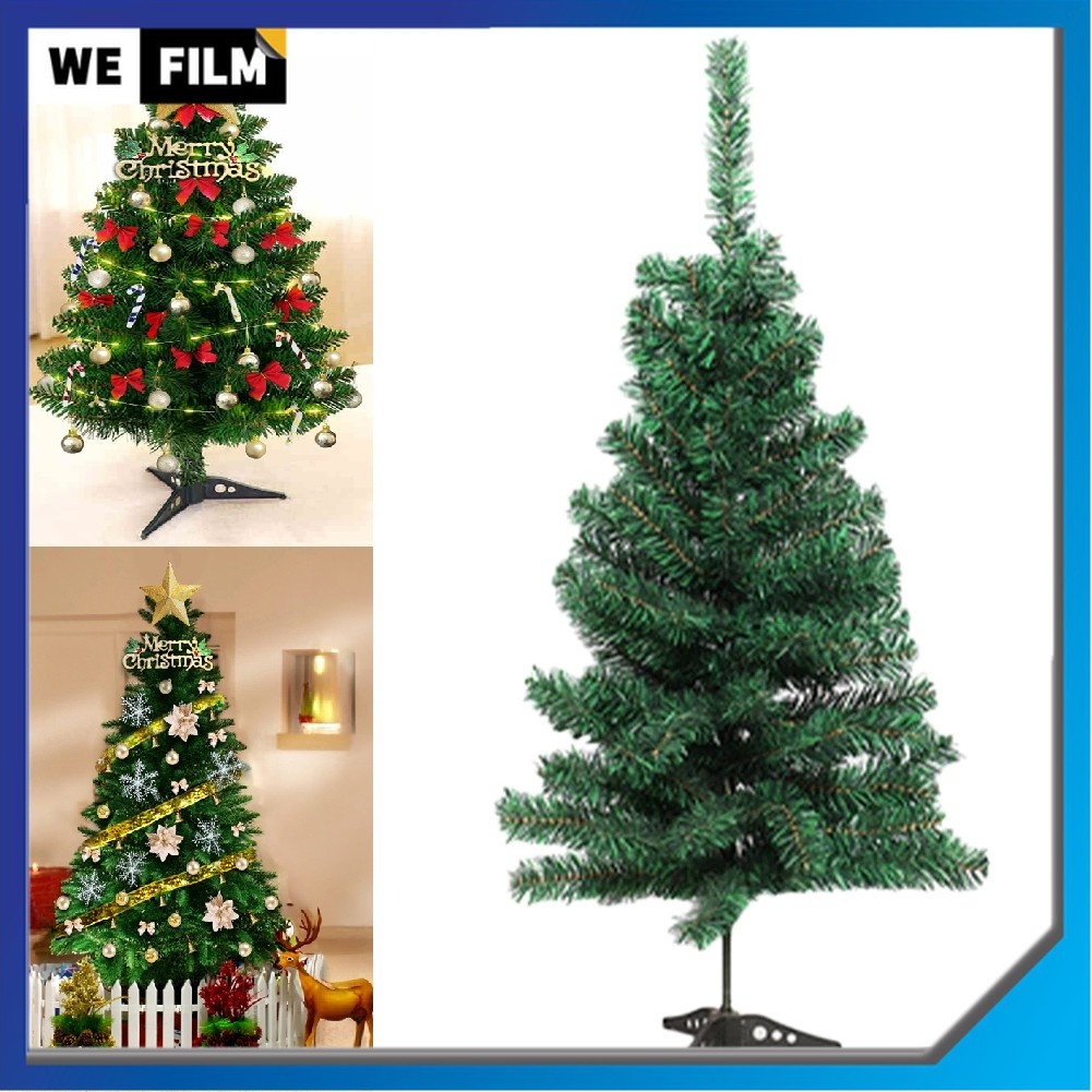 Christmas Tree with Stand PVC Artificial Green Trees Home Christmas ...