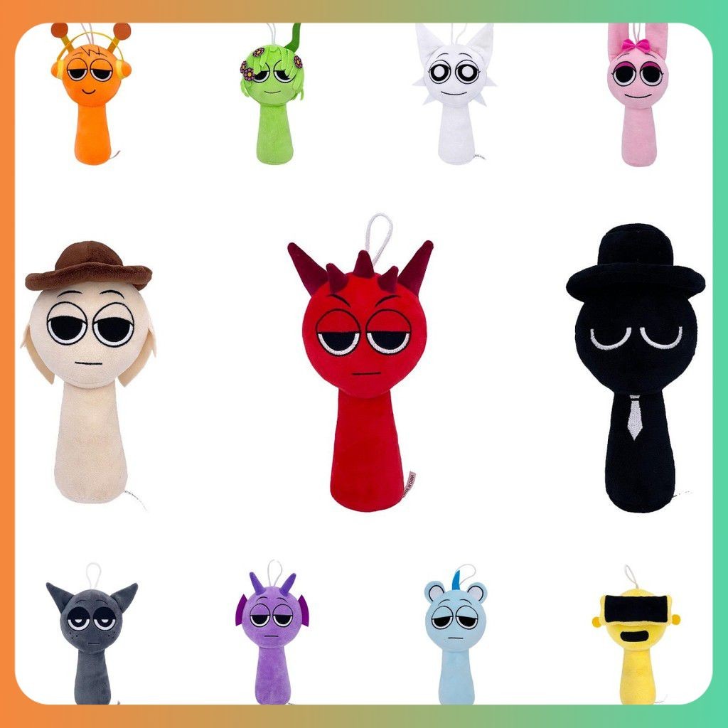 Sprunki Toys Sprunki Plush Toys Stuffed Dolls From Sprunki Plushie ...