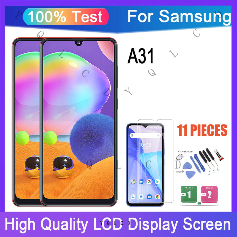 OLED Samsung Galaxy A31 LCD Display Touch Screen Digitizer With Frame ...