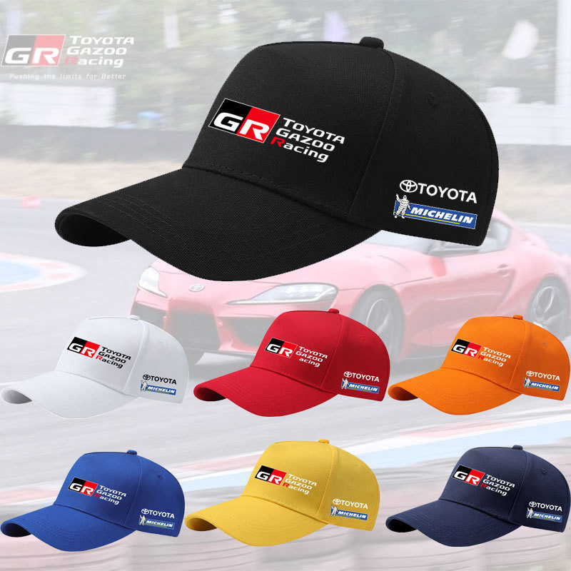 Gr TOYOTA Fleet Outdoor Baseball Cap TOYOTA Racing Leisure Sunshade ...
