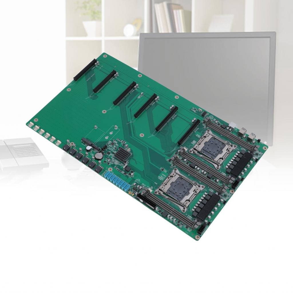 Honglai8 Dual Socket Motherboard RJ45 Gigabit Network Interface DDR4 M ...