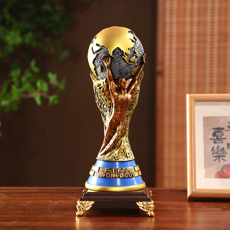Hercules Cup World Cup 1: 1 National Team Trophy Model Messi C Luo ...