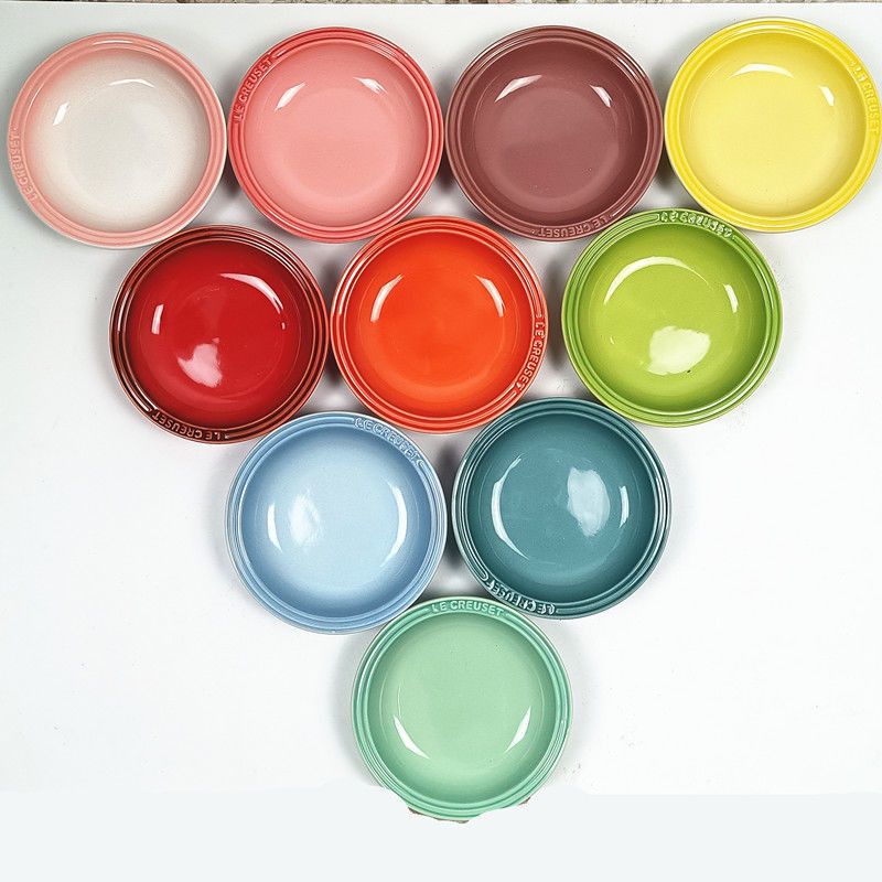 Perancis Le creuset warna sejuk tembikar 15cm sebelum makan malam ...