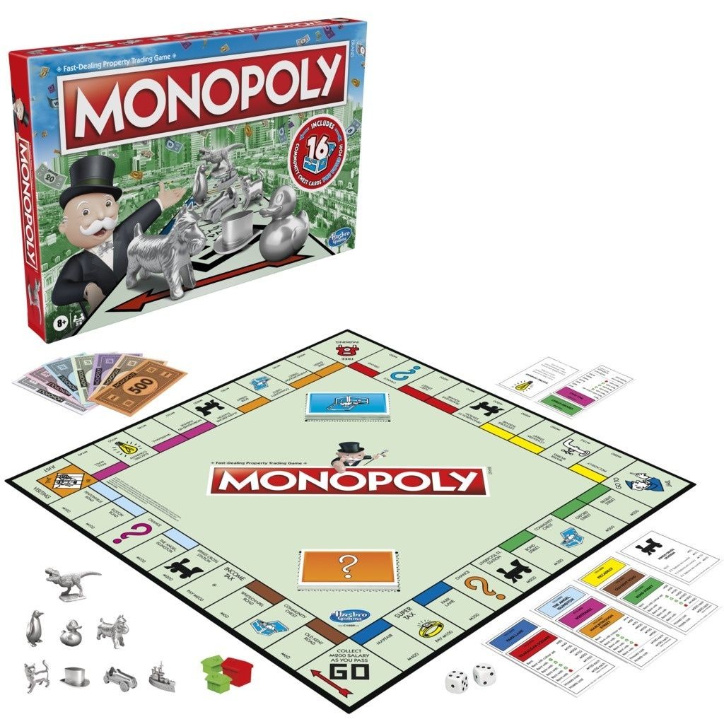 HASBRO MONOPOLY CLASSIC BOARD GAME | Shopee Malaysia