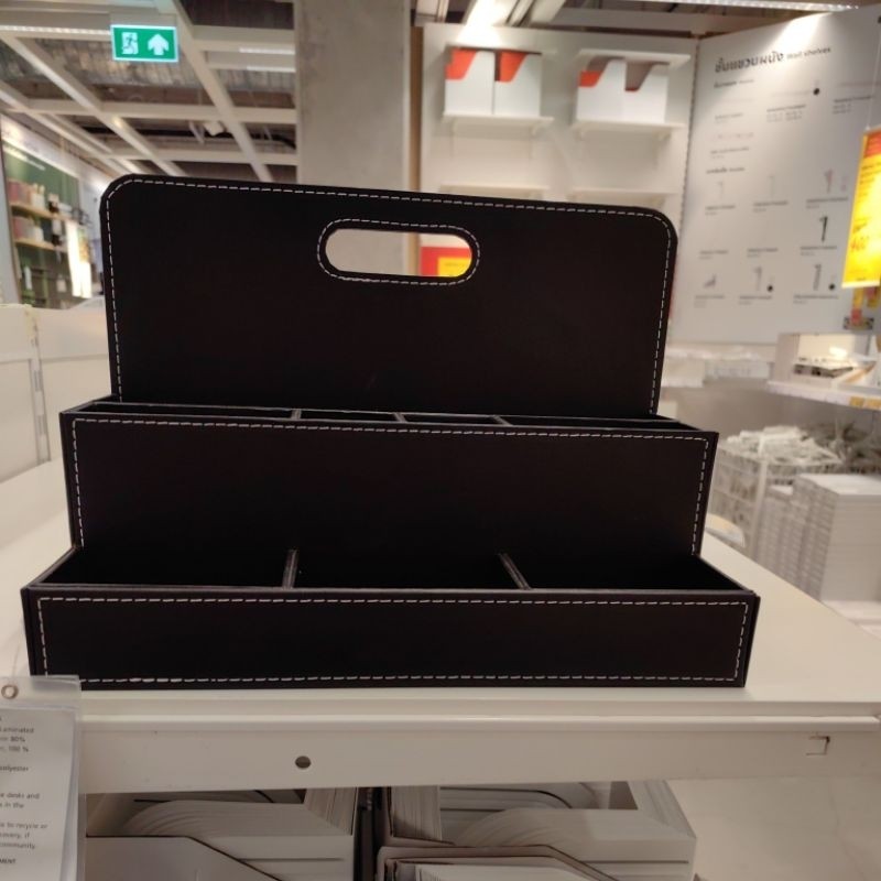 Authentic IKEA RISSLA Table Storage Black | Shopee Malaysia