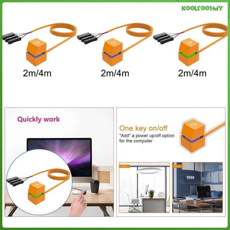 [KoolsoobdMY] Desktop Computer Power Switch Accessories Motherboard ...