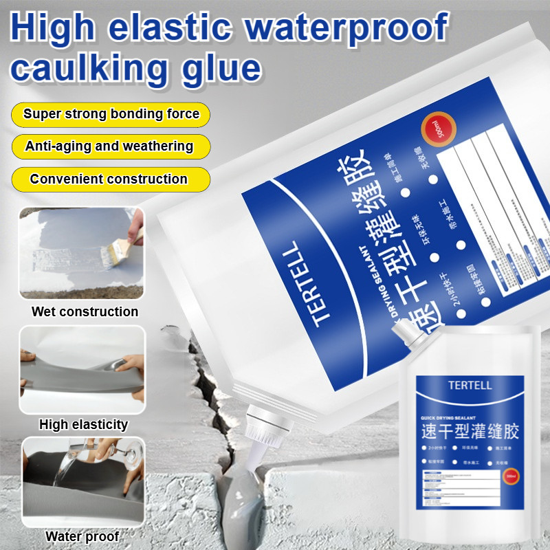 Floor wall waterproof sealant king grouting adhesive crack repair caulk ...