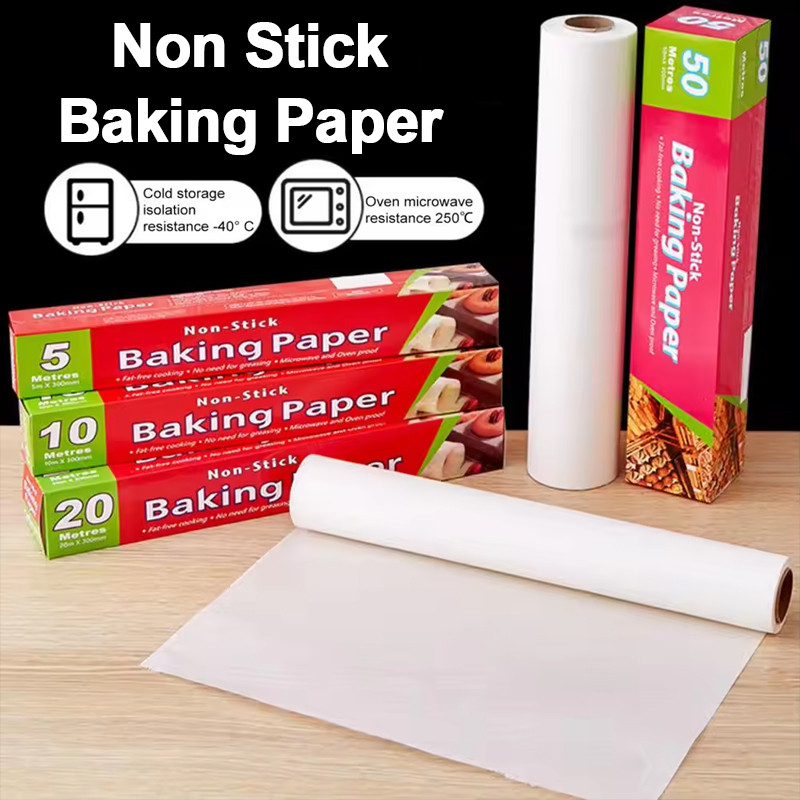 5/10/20m Kitchen Non Stick Baking Paper Air Fryer Oven Oil Paper ...