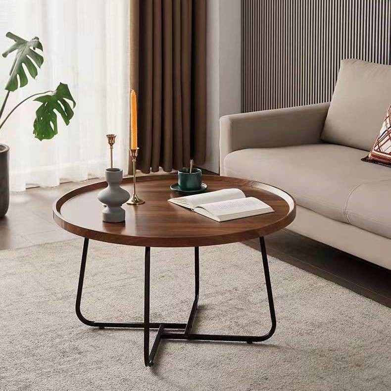 Meja Kopi Kecil Minimalis Pejabat Meja Teh Kreatif Geometrik Seni Besi ...
