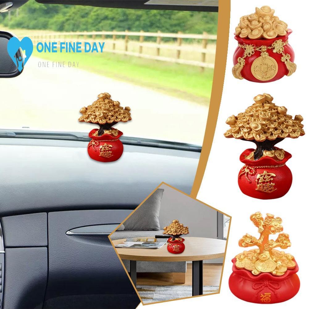 Chinese Citrine Money Tree God Feng Shui Fa Cai Lucky Year New Fortune ...