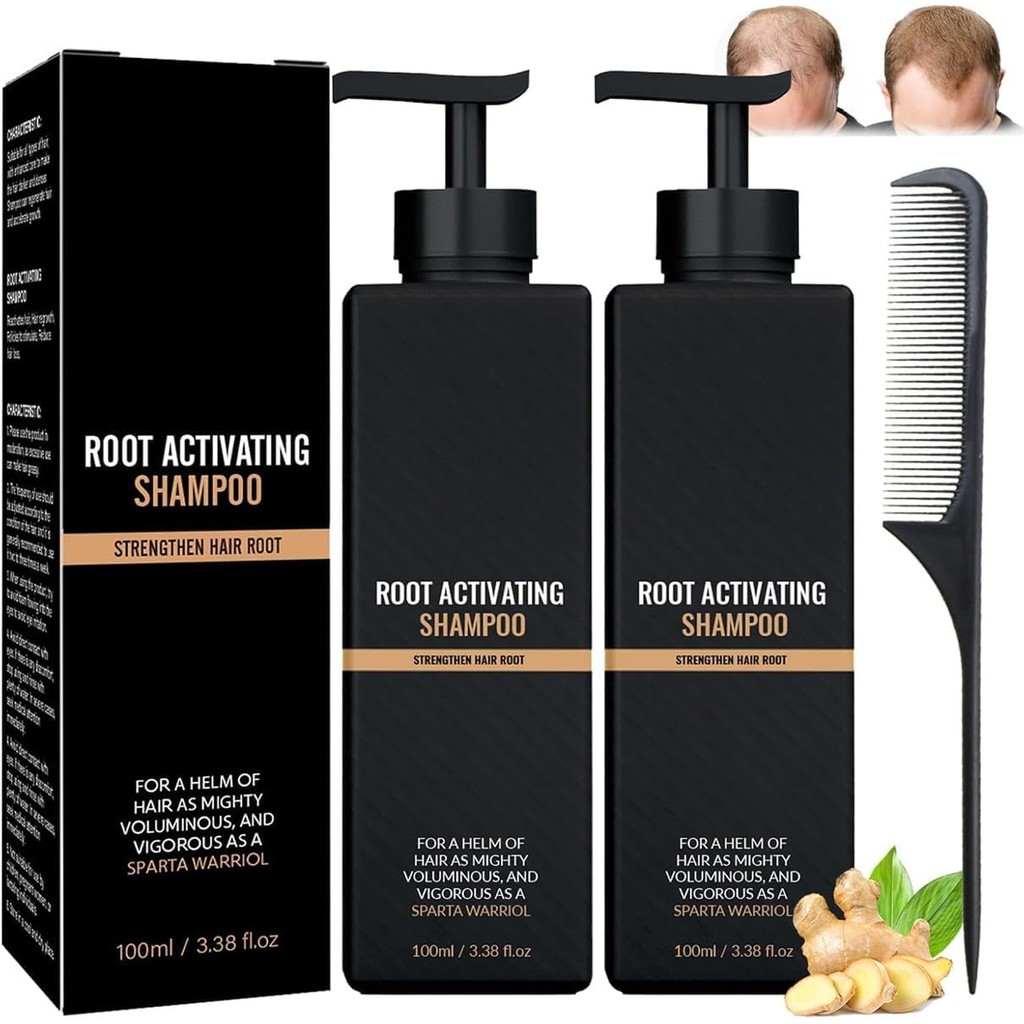 Spartan Root Activator Shampoo,2025 New Spartan Hair Loss Shampoo,Mane ...