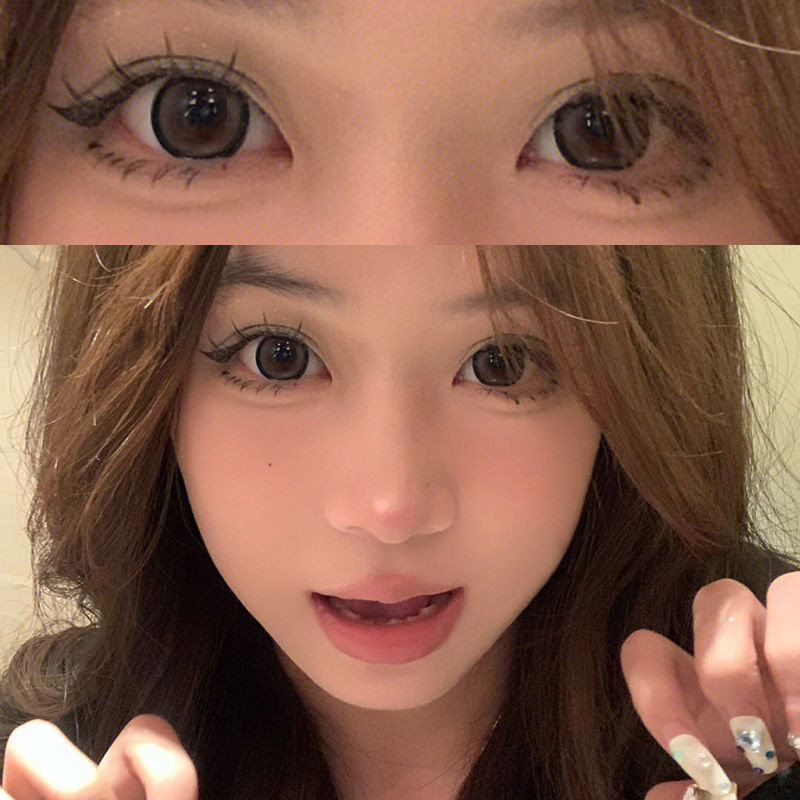 【LensQueen 24 jam hantar stok】Kanta lekap warna bulu mata manga ...