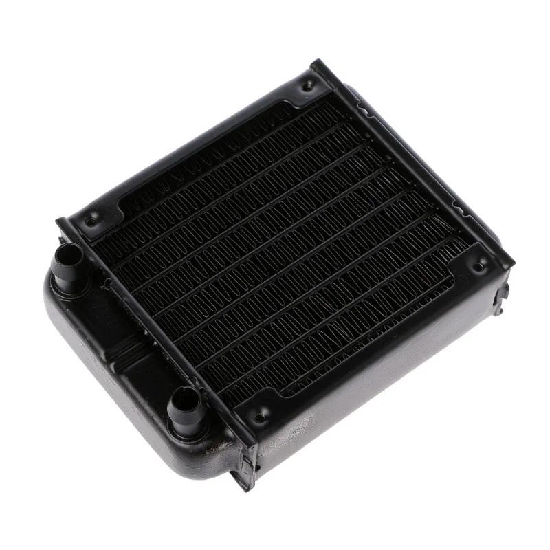 80mm Aluminum Computer Radiator Water Cooling Cooler For CPU GPU VGA ...